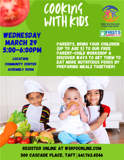 West Side Recreation & Park District: Cooking with Kids